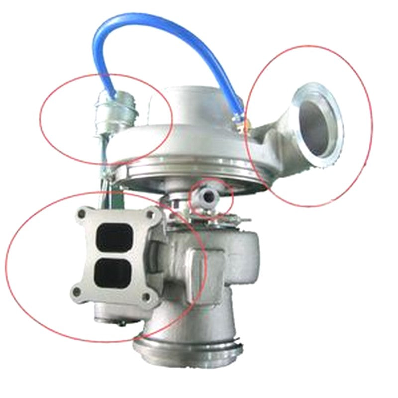 Turbo HX55W Turbocharger 3800856 for Cummins ISM ISME 380 30 Engine Wi ...