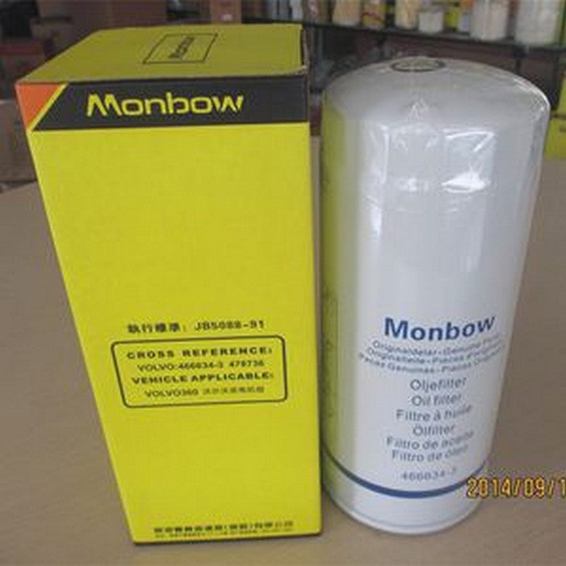 For Volvo Excavator EC390 EC450 EC650 Oil Filter VOE466634 ...