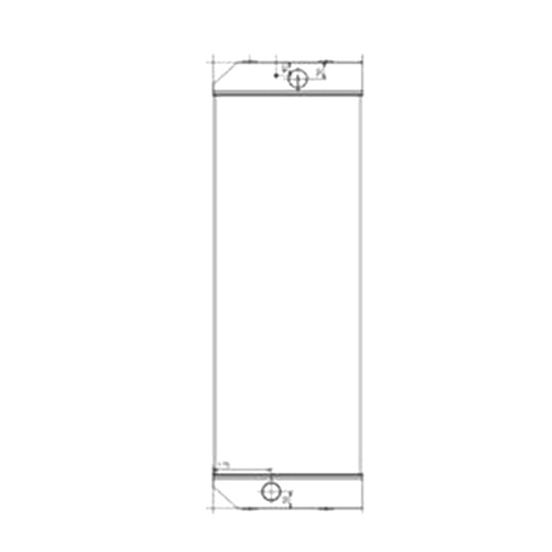 Water Tank Radiator for Caterpillar CAT Excavator E324E – Buymachineryparts