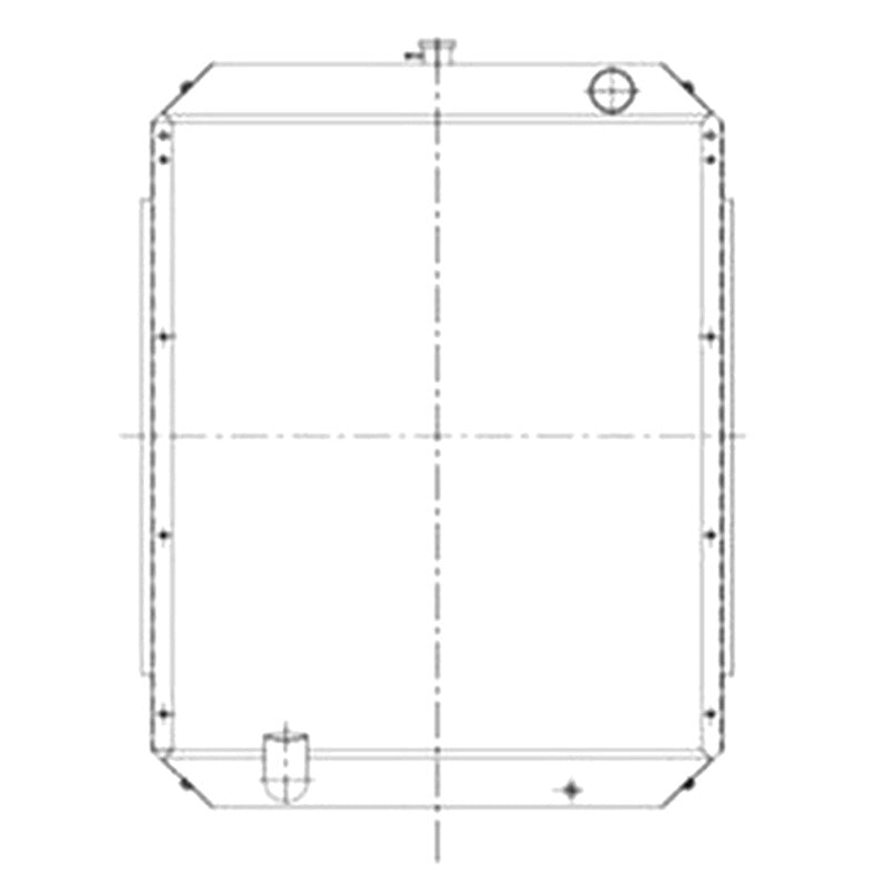 Water Tank Radiator for Hyundai Excavator R2900-3 – Buymachineryparts